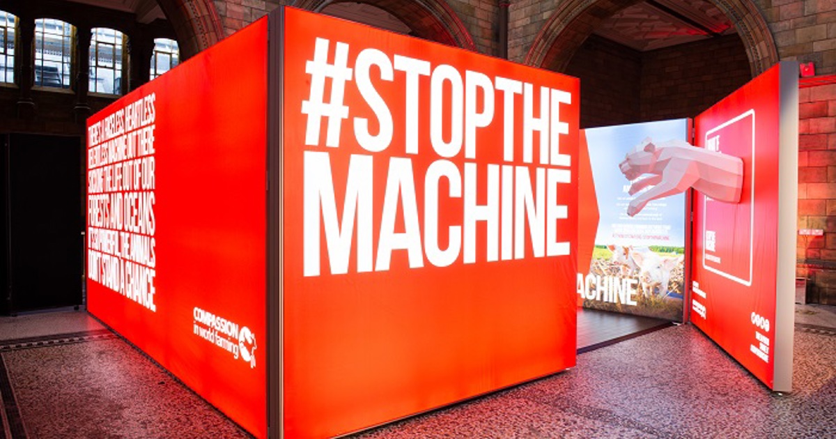 Launch of flagship campaign: STOPTHEMACHINE
